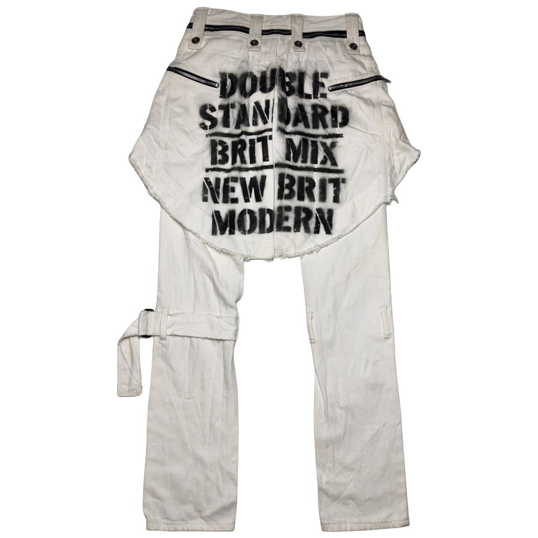 90s Edge Rupert Single Bondage Layered Pants, Fesyen Pria, Pakaian ...