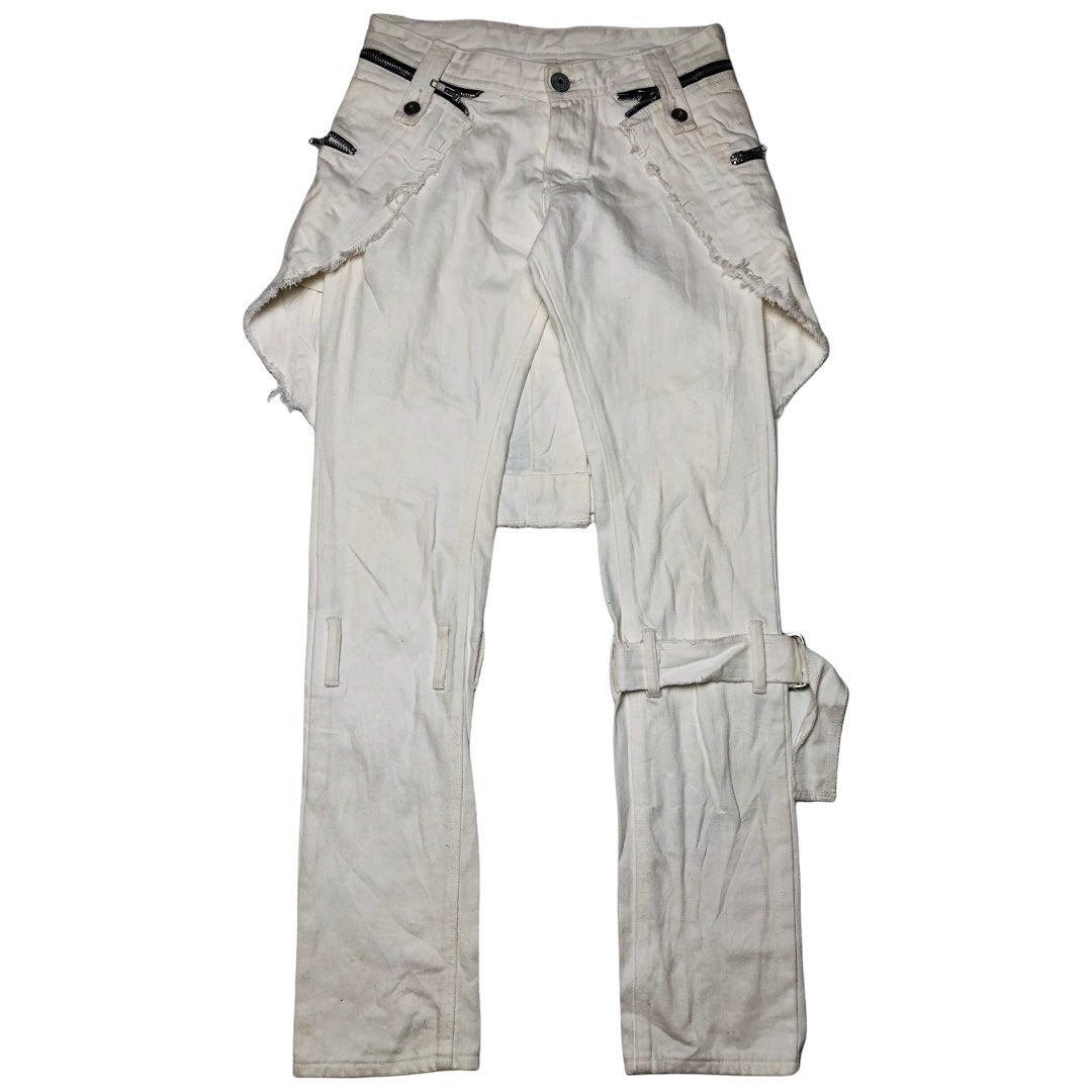 90s Edge Rupert Single Bondage Layered Pants, Fesyen Pria, Pakaian ...