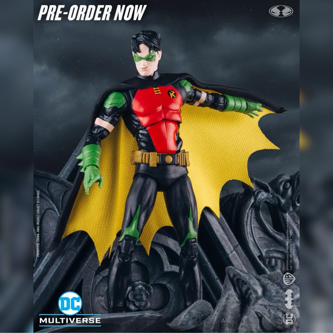 全新現貨 DC Multiverse 羅賓 Robin Tim Drake McFarlane Toy 7寸 action figure 可 ...