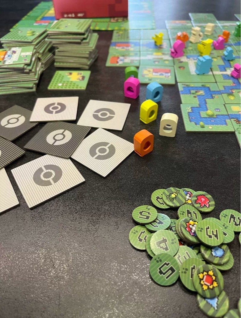 Pokesonne - Pokemon x Carcassonne Pokémon Board Game Custom DIY Version ...