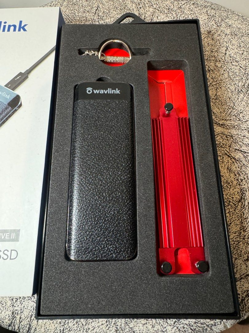 [平賣] wavlink M.2 SSD 外置盒 WL-UTE02 THUNDERBOLT 3, 電腦＆科技, 電腦周邊及配件, 硬碟及儲存器 - Carousell