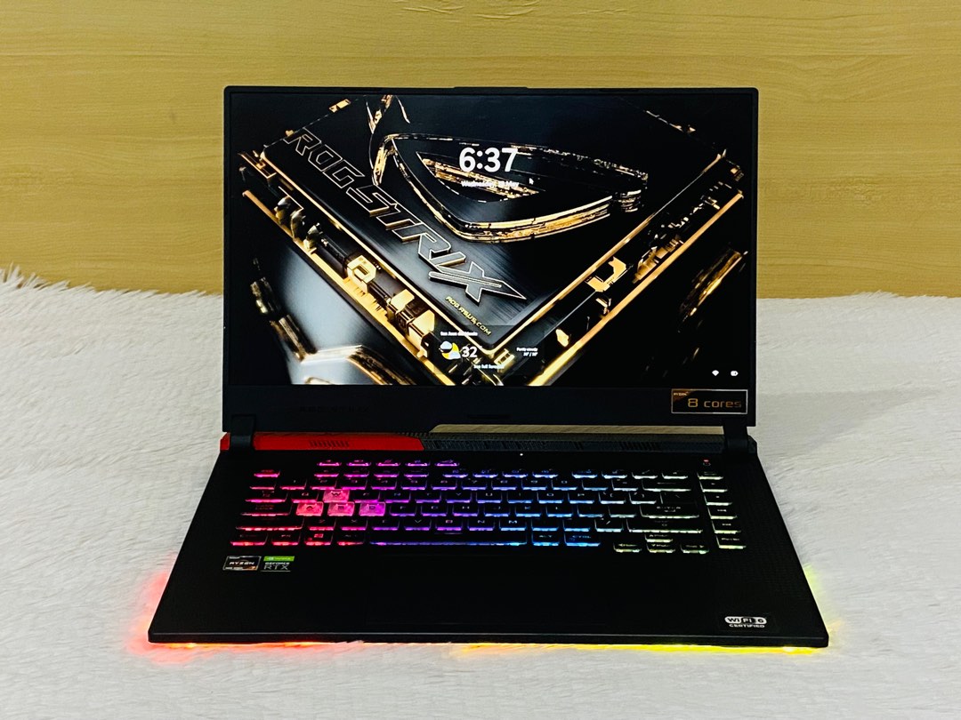 ASUS ROG STRIX RYZEN 7 16GB RAM 512 SSD RTX 3050 4gb Dedicated Vram ...