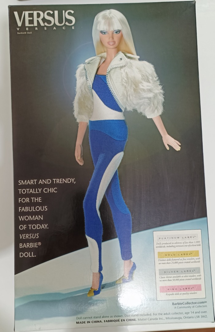Barbie Versus Versace doll - Gold label, Hobbies & Toys, Toys & Games ...