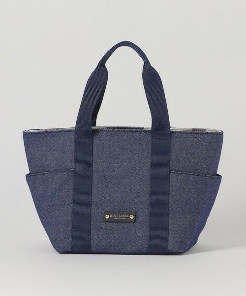 BLUE LABEL CRESTBRIDGE Reversible Mini Tote in Navy CNY BDay Gift ...