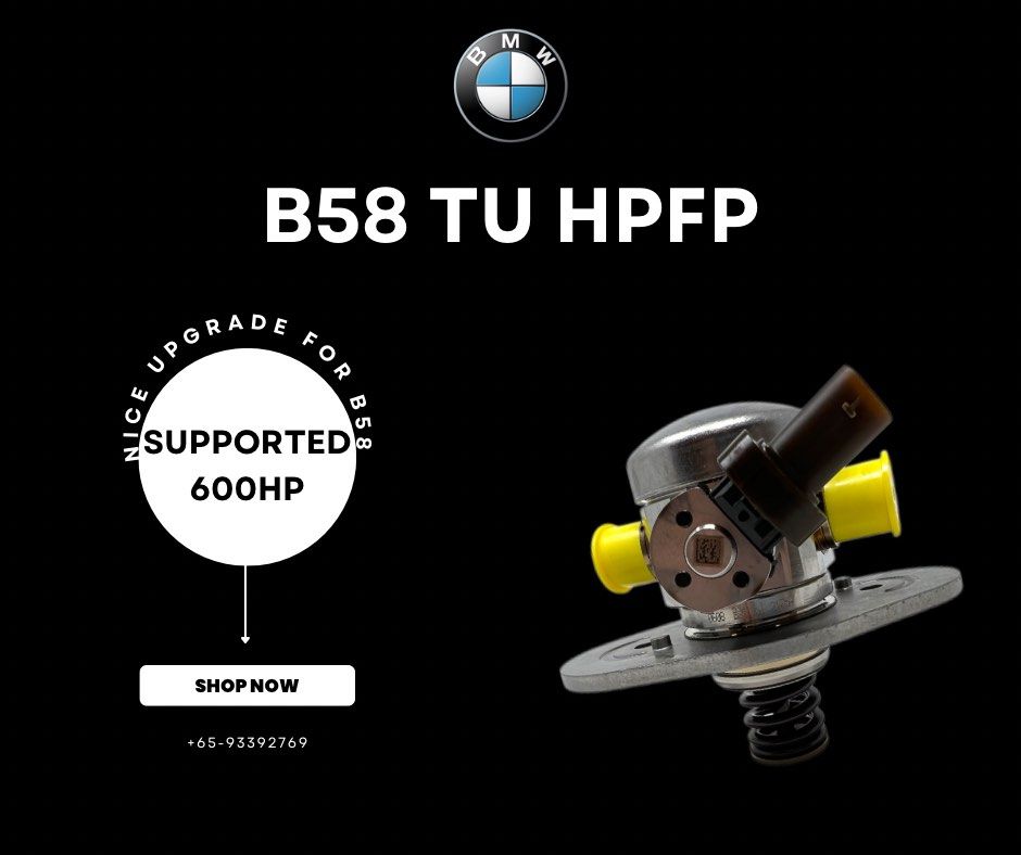 Upgrade Your BMW with the Bosch B58TU / Supra High-Pressure Fuel Pump (HPFP) M140i M240i M340i ...