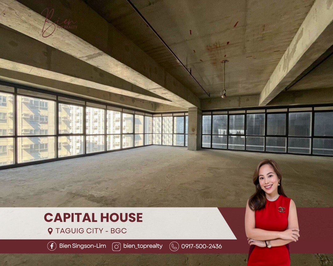 Capital House For Sale in BGC Taguig 158 sqm Commercial Office Space ...