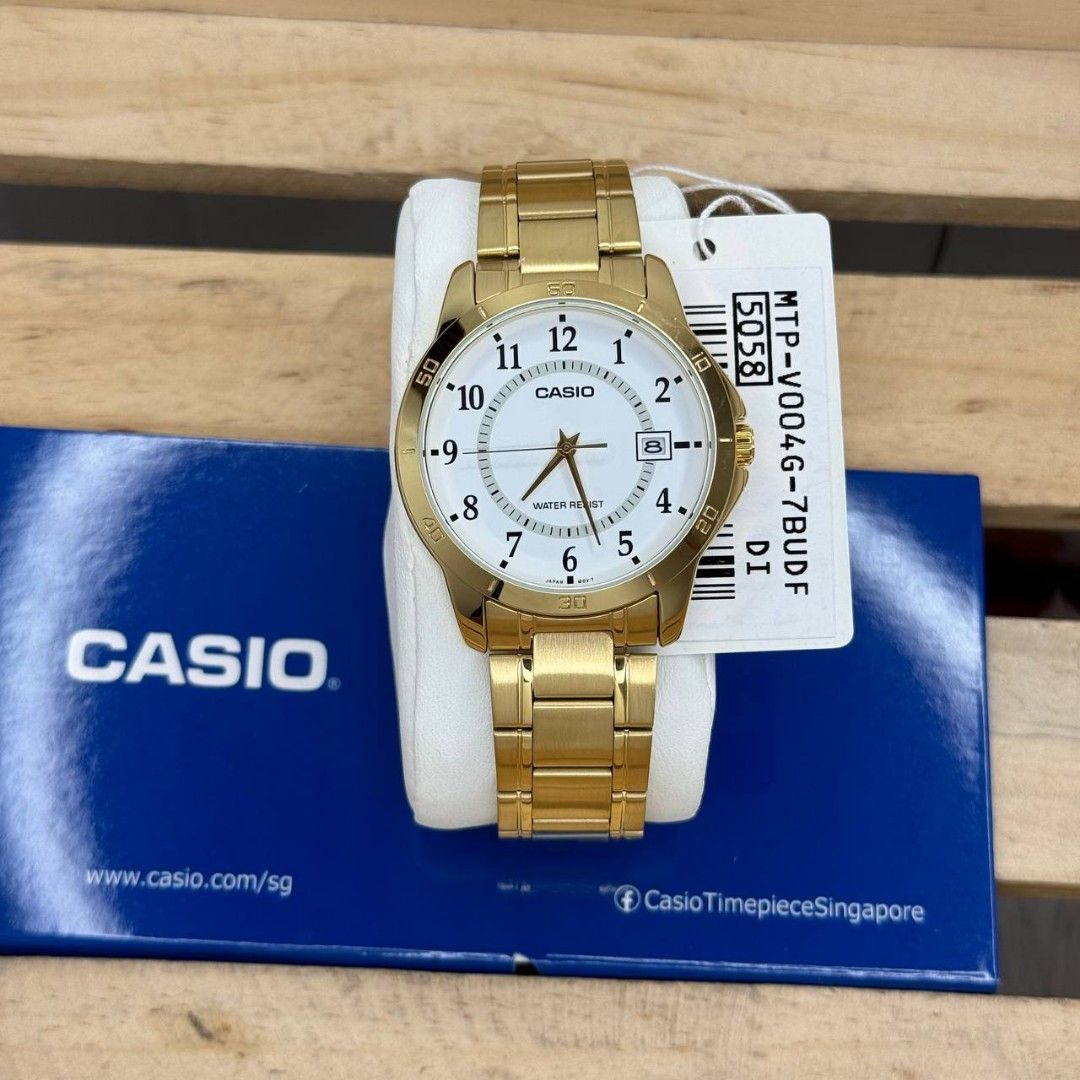 Casio gold couple, Women's Fashion, Watches & Accessories, Watches on ...