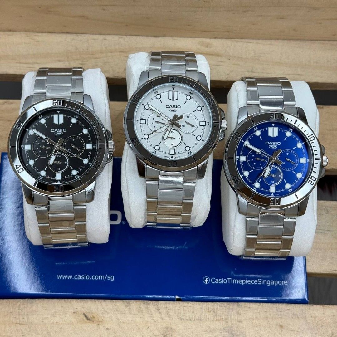 Casio MTP for men, Men's Fashion, Watches & Accessories, Watches on ...