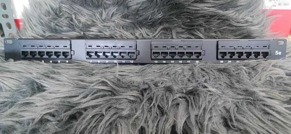CAT5 Patch Panel 24 Port - ZX-008, Computers & Tech, Parts ...
