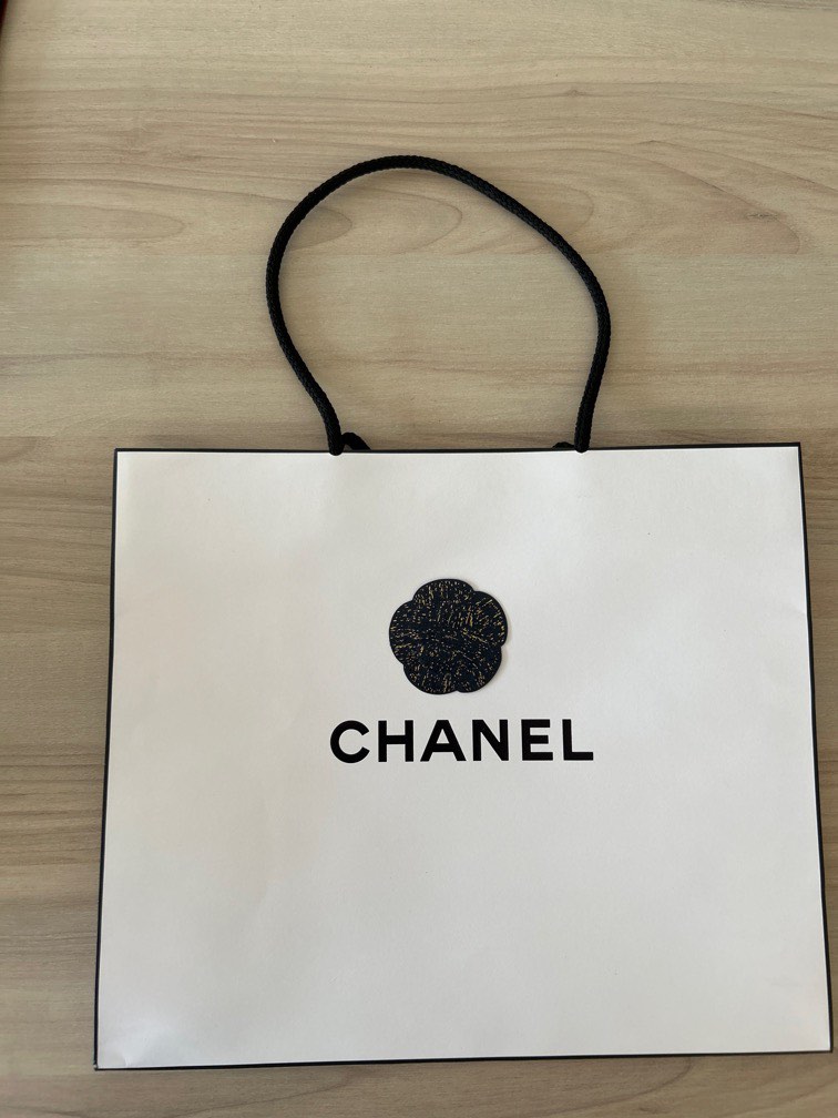Chanel paper bag, Luxury, Accessories on Carousell