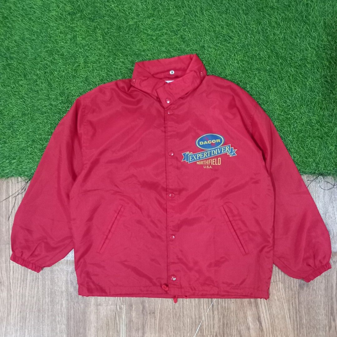 Dacor North Field USA Coach Jaket, Fesyen Pria, Pakaian , Baju Luaran ...