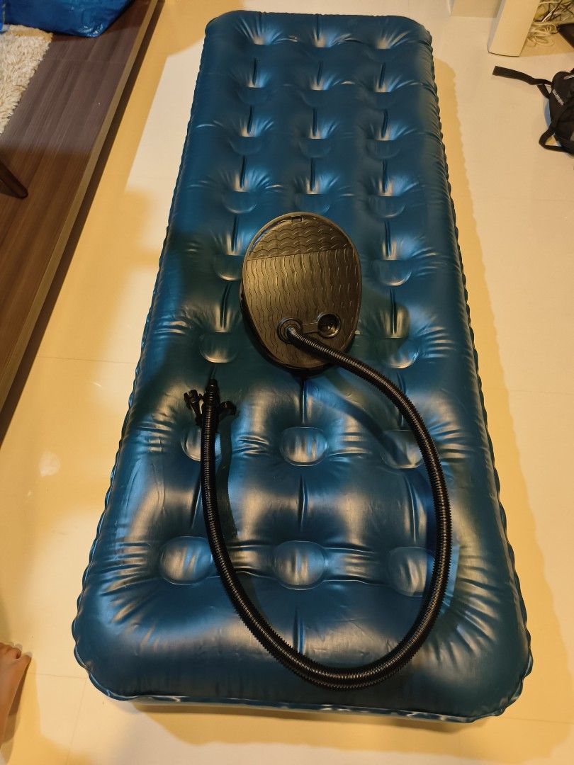 Decathlon Single Air Bed, Hobbies & Toys, Travel, Travel Essentials ...