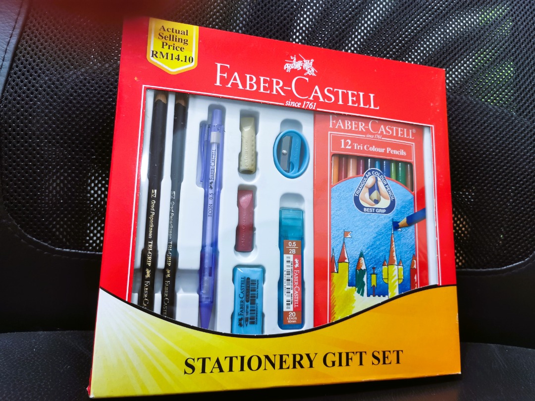 [New]Faber Castell Gift set, Hobbies & Toys, Stationery & Craft ...