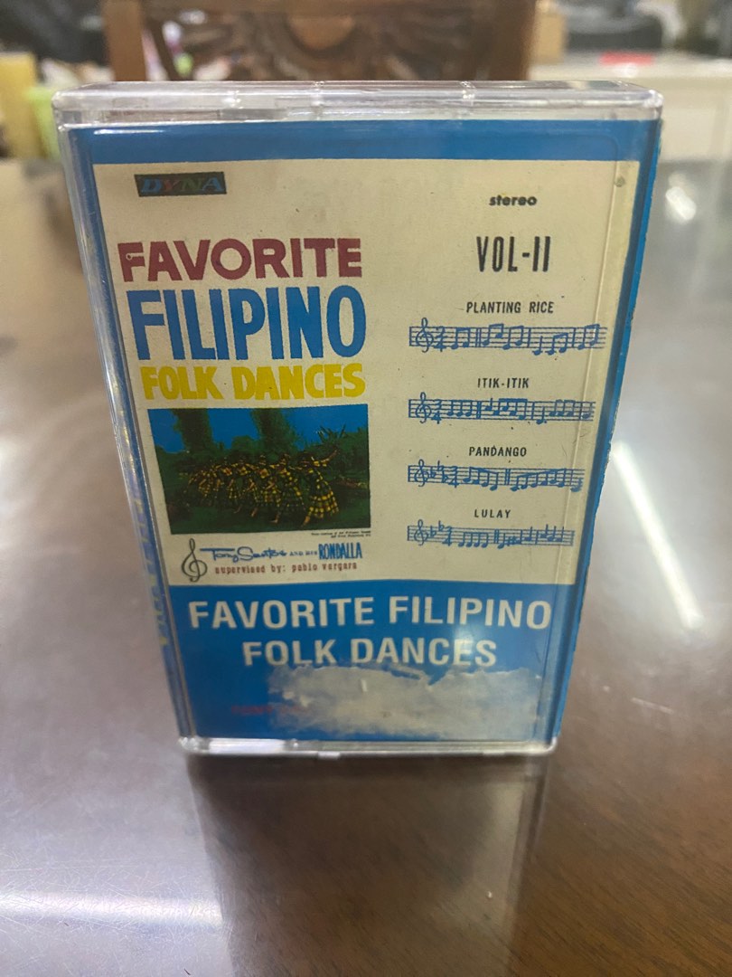 FAVORITE FILIPINO FOLK DANCES TONY SANTOS AND HIS RONDALLA Philippines ...