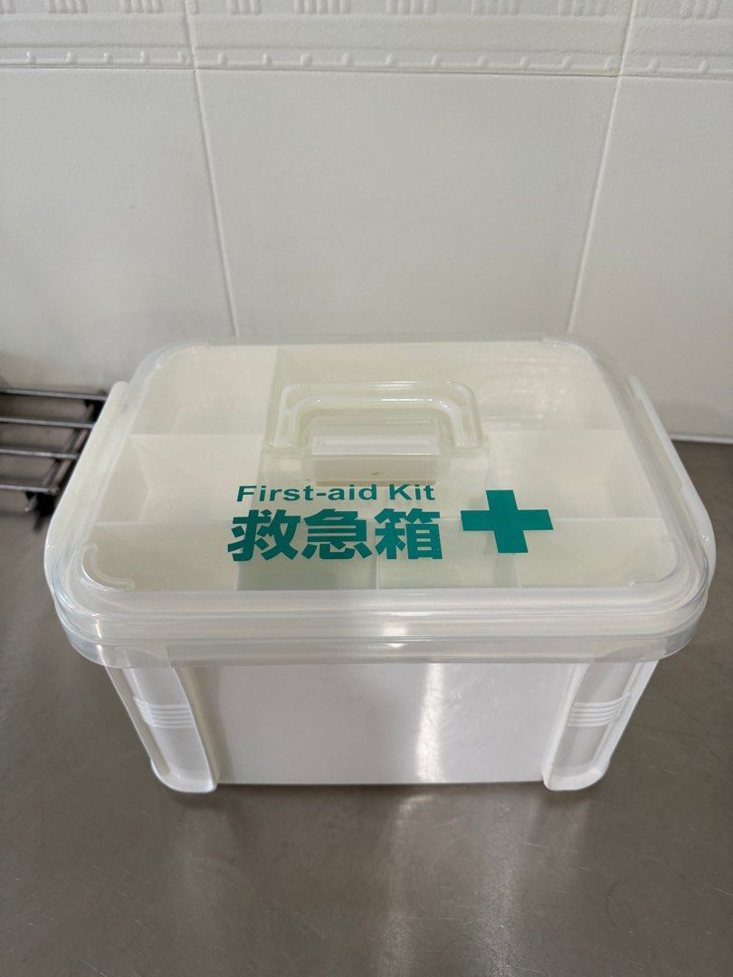 First aid storage box, Furniture & Home Living, Home Improvement ...