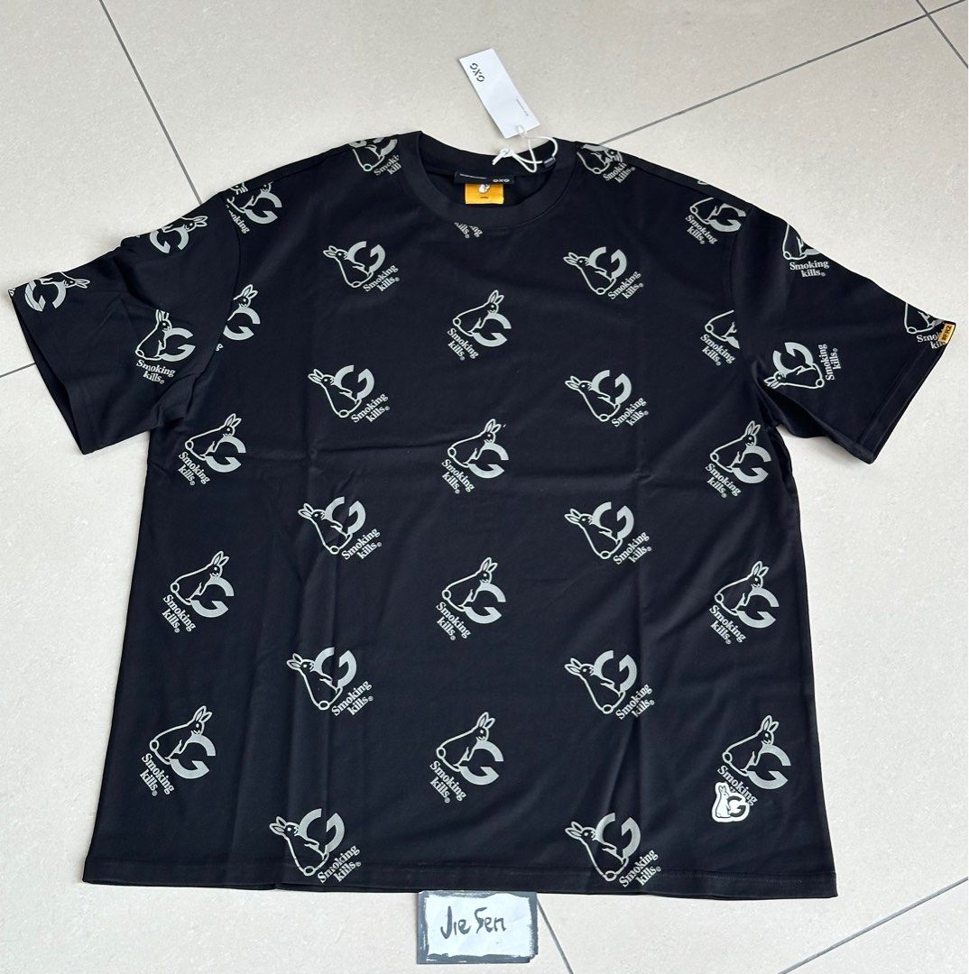FR2 X GXG Tshirt (Reflective logo), Men's Fashion, Tops & Sets, Tshirts & Polo Shirts on Carousell