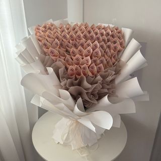 🚚FREE DELIVERY‼️🌹Money Bouquet Cash Money Cash Notes Bouquet Birthday ...