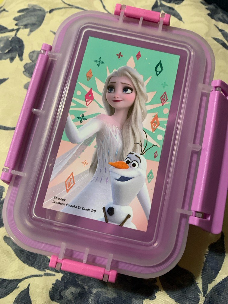 Frozen Elsa Purple Tupperware, Hobbies & Toys, Stationery & Craft ...