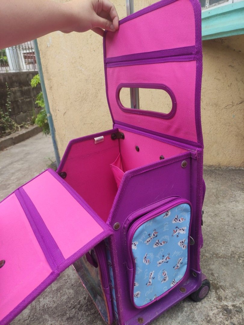 Frozen Trolley Bag for Grade 1 to 3, Babies & Kids, Going Out ...