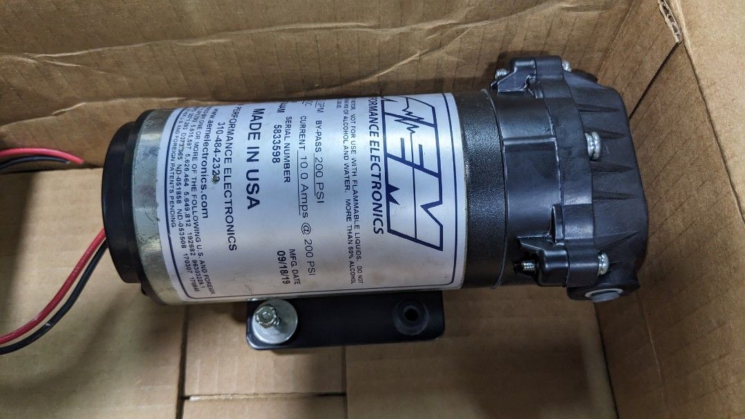 Full set AEM methanol kit with solenoid with 20L 50:50 meth (2 sets ...