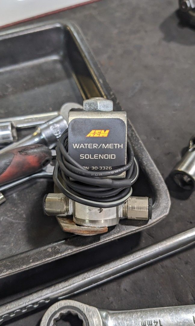 Full set AEM methanol kit with solenoid with 20L 50:50 meth (2 sets ...