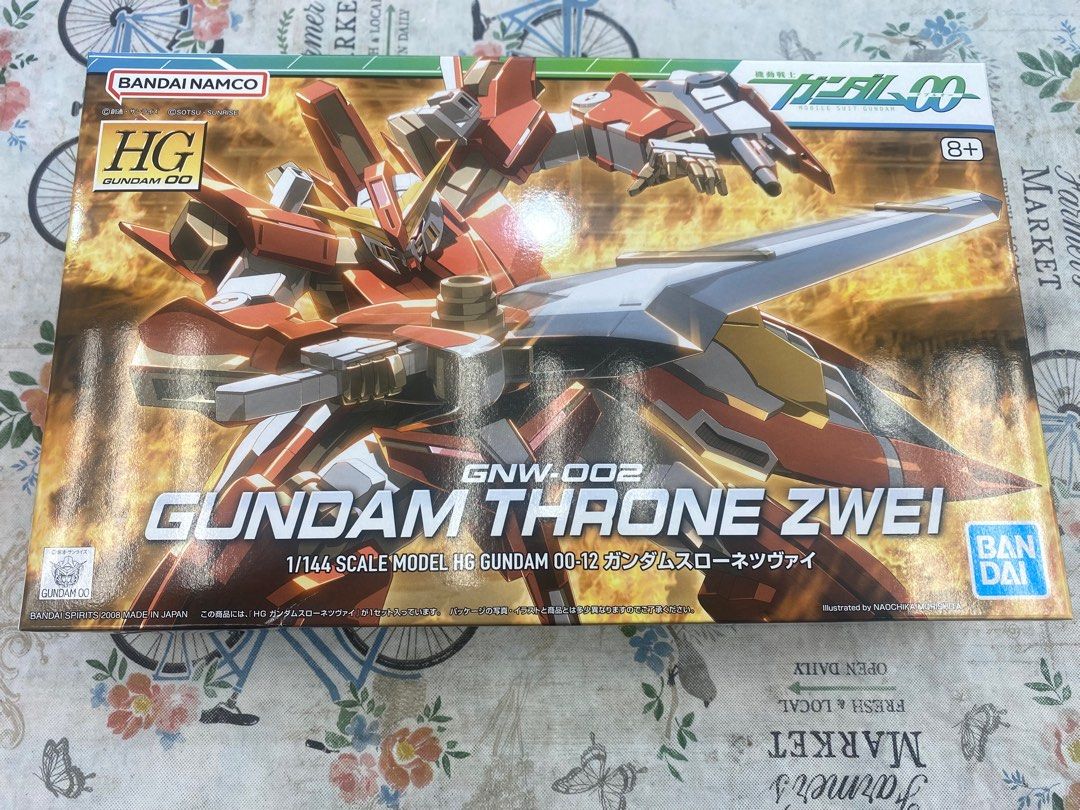 HG Gundam Throne zwei 座天使二號機 GNW-0021/144 Bandai hg00 high grade Gundam ...