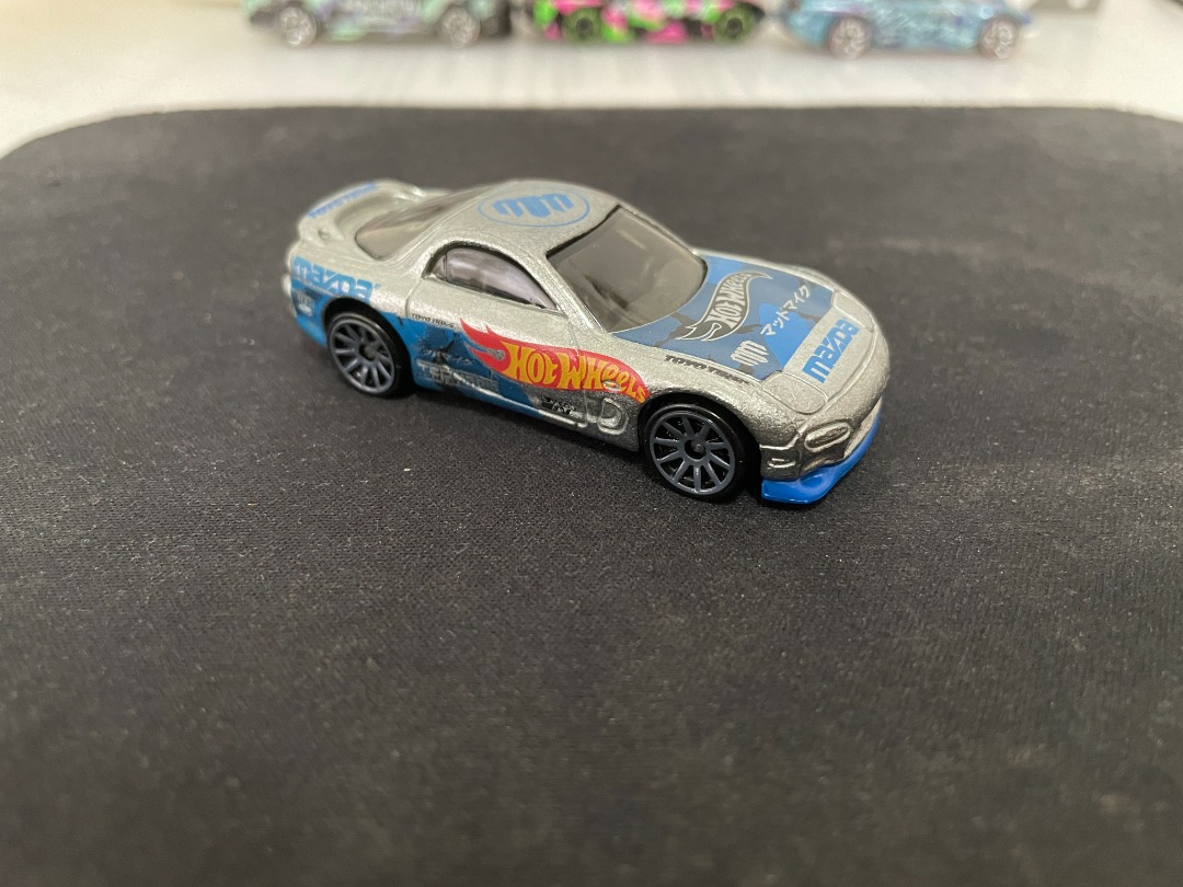 Hot Wheels 1995 Mazda RX7 FD (Zamac), Hobbies & Toys, Toys & Games on ...