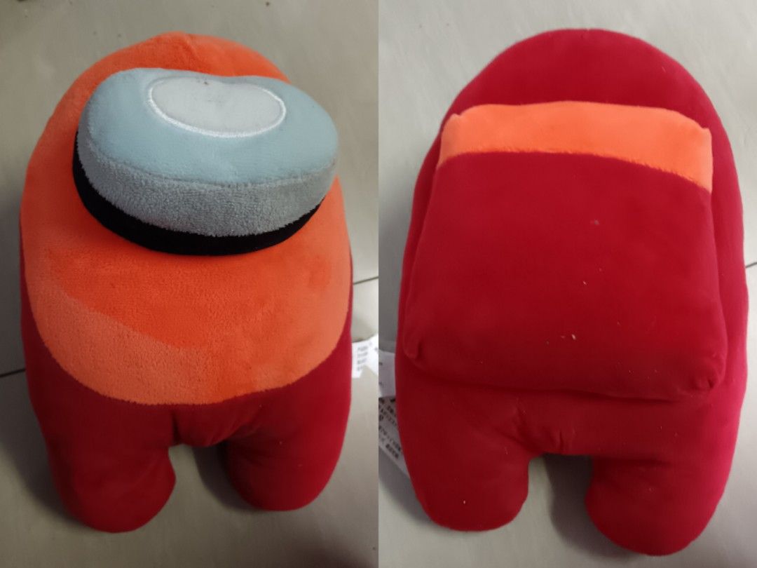 Imposter Plushie Red, Hobbies & Toys, Toys & Games on Carousell