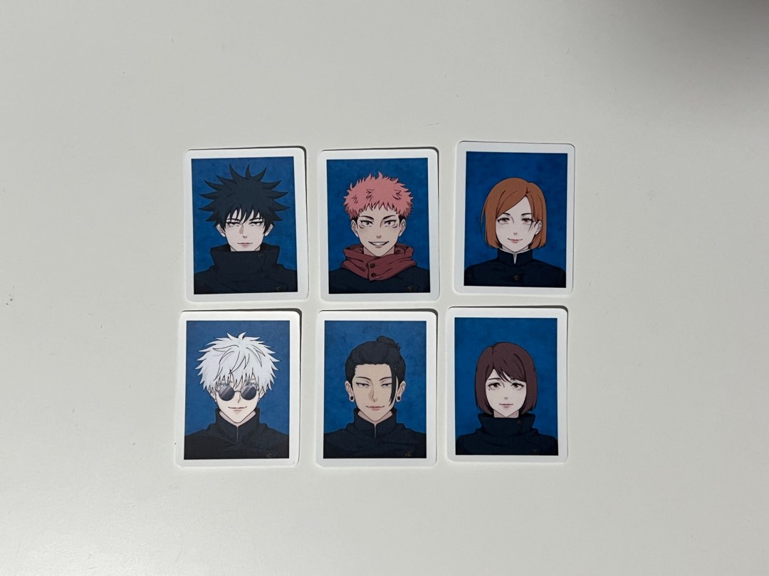 Jujutsu Kaisen ID photo set fanart by niikochu | gojo geto satogsugu ...