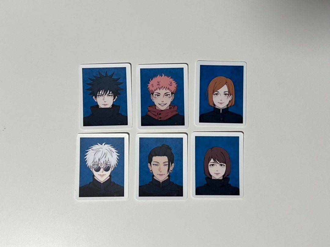 Jujutsu Kaisen ID photo set fanart by niikochu | gojo geto satogsugu ...