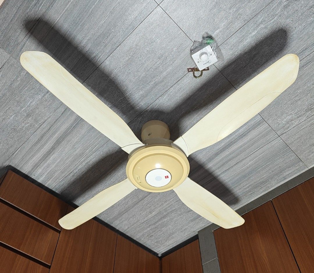 KDK Ceiling Fan with regulator, Furniture & Home Living, Lighting ...