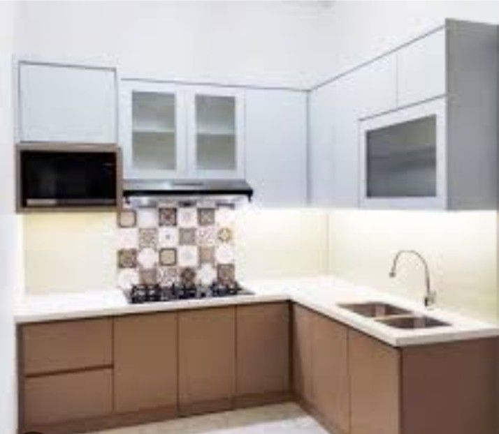 Kitchen set kamar set backdrop TV custom, Kitchen & Appliances di Carousell