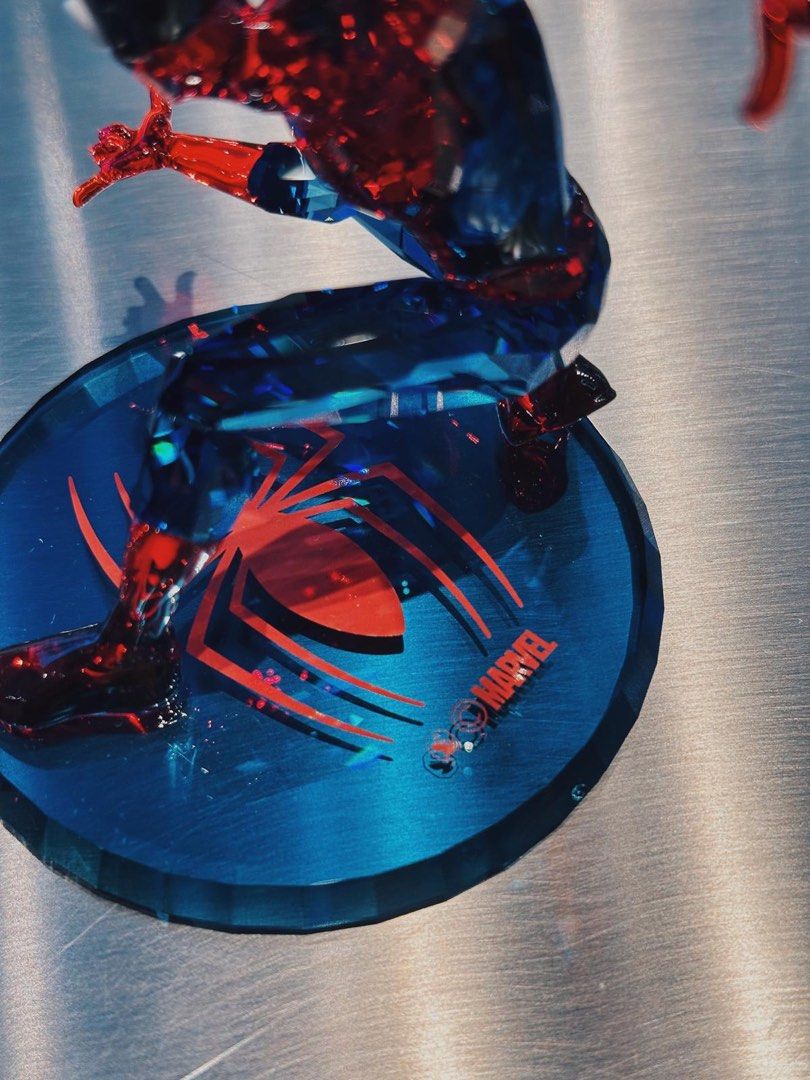 Marvel Spider Man 水晶 swarovski, 興趣及遊戲, 玩具 & 遊戲類 - Carousell