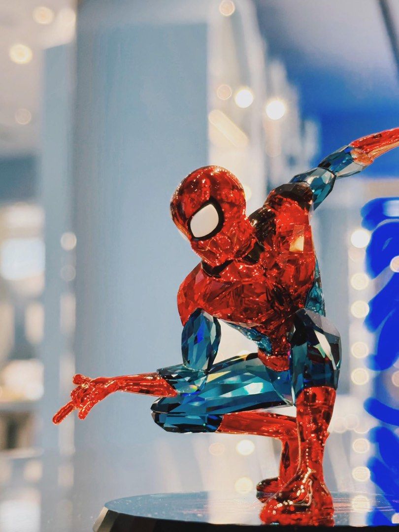 Marvel Spider Man 水晶 swarovski, 興趣及遊戲, 玩具 & 遊戲類 - Carousell