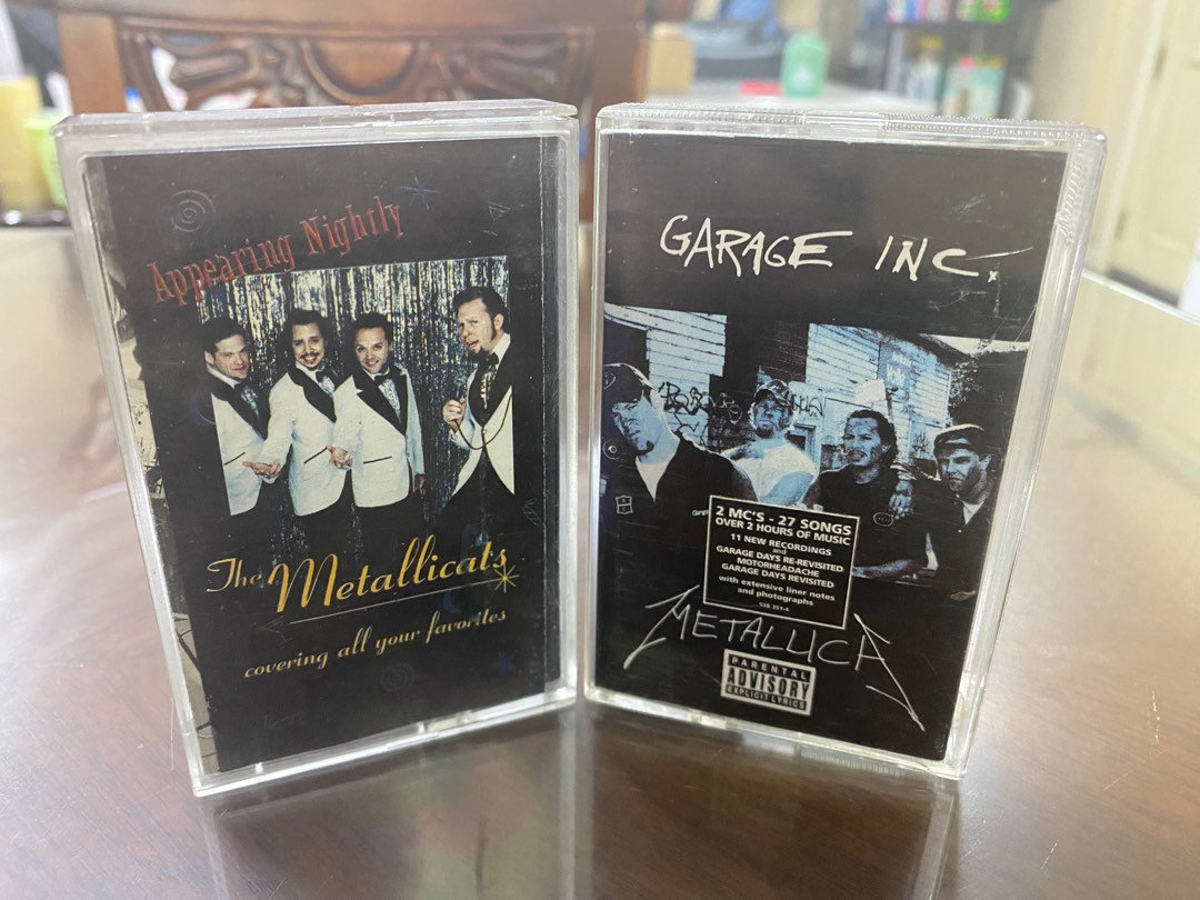 METALLICA - GARAGE INC. I & II 1 & 2 Metallicats - Philippines Original ...