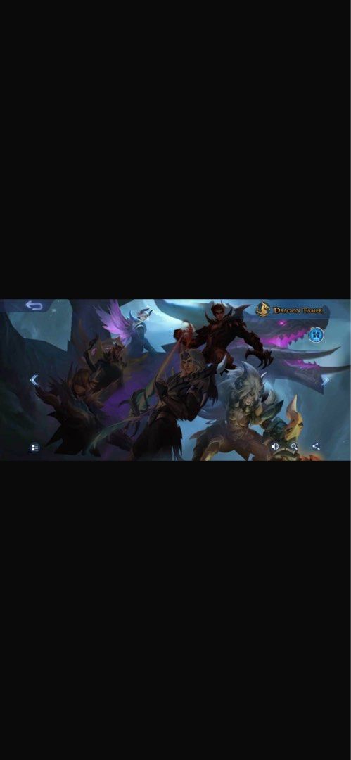 Nego Mobile Legends Account 310 Skins & Legend Skins, Video Gaming ...