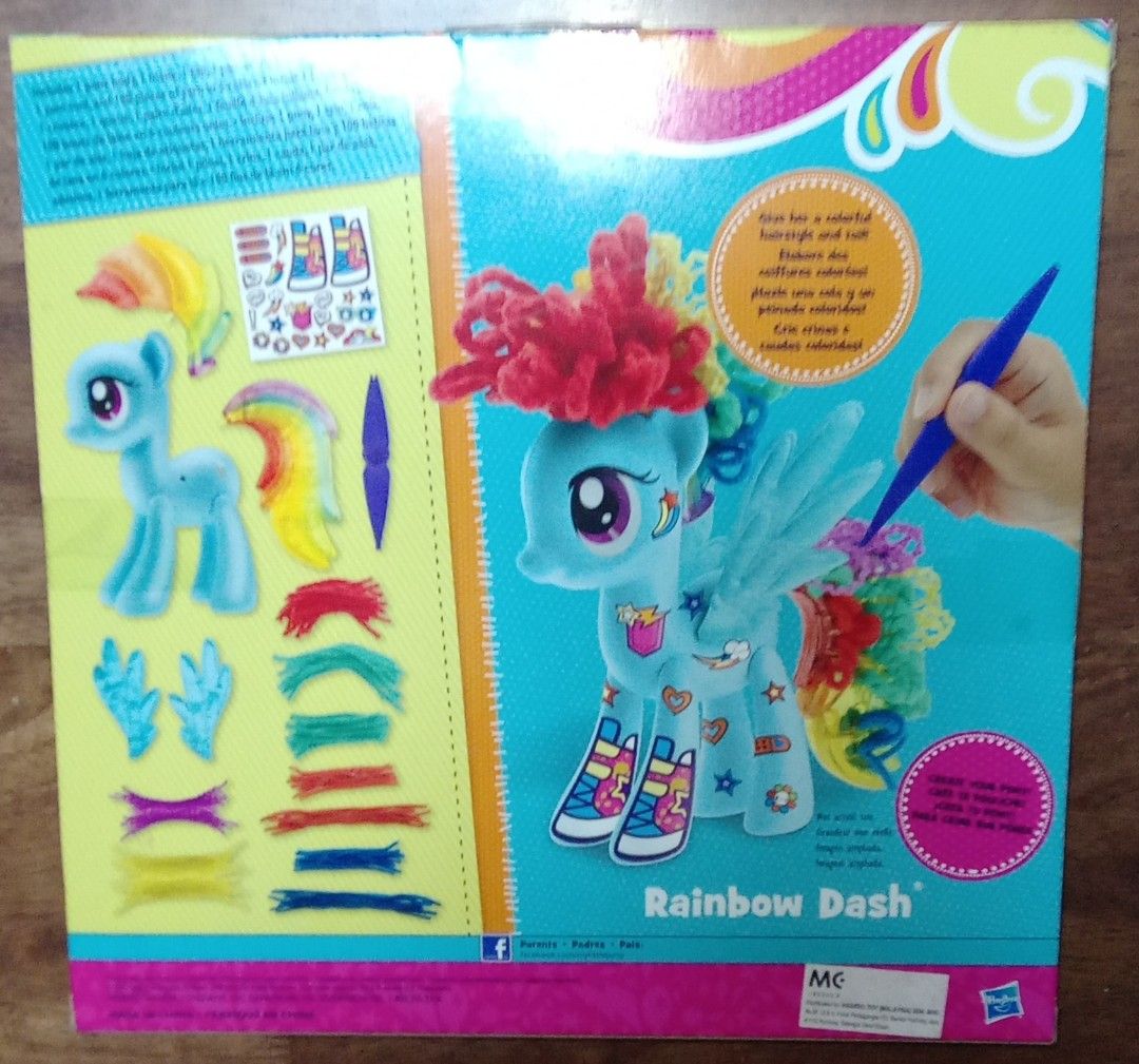 Mr. Potato My Little Pony Twilight Sparkle & Fluttershy McDonald's ...