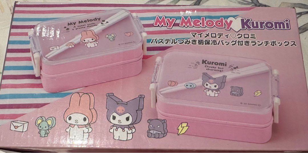 My Melody Bento Box Set, Food & Drinks, Packaged & Instant Food on ...