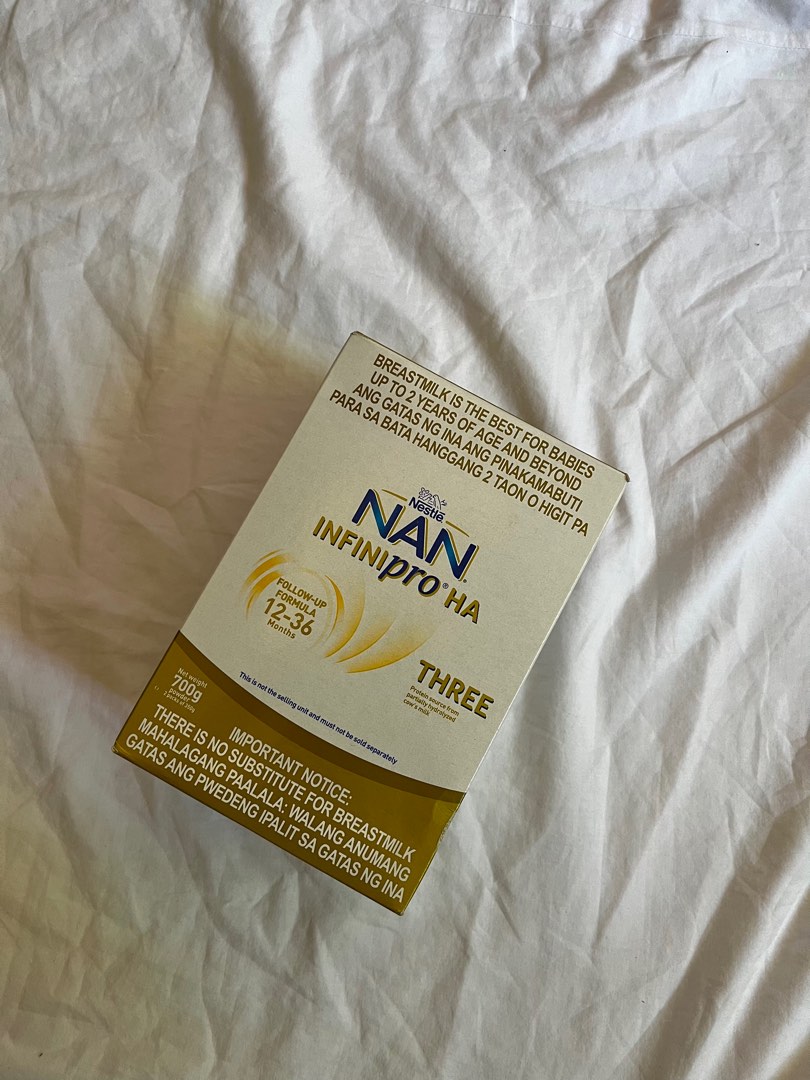 NAN INFINI PRO HA THREE, Babies & Kids, Nursing & Feeding, Weaning ...