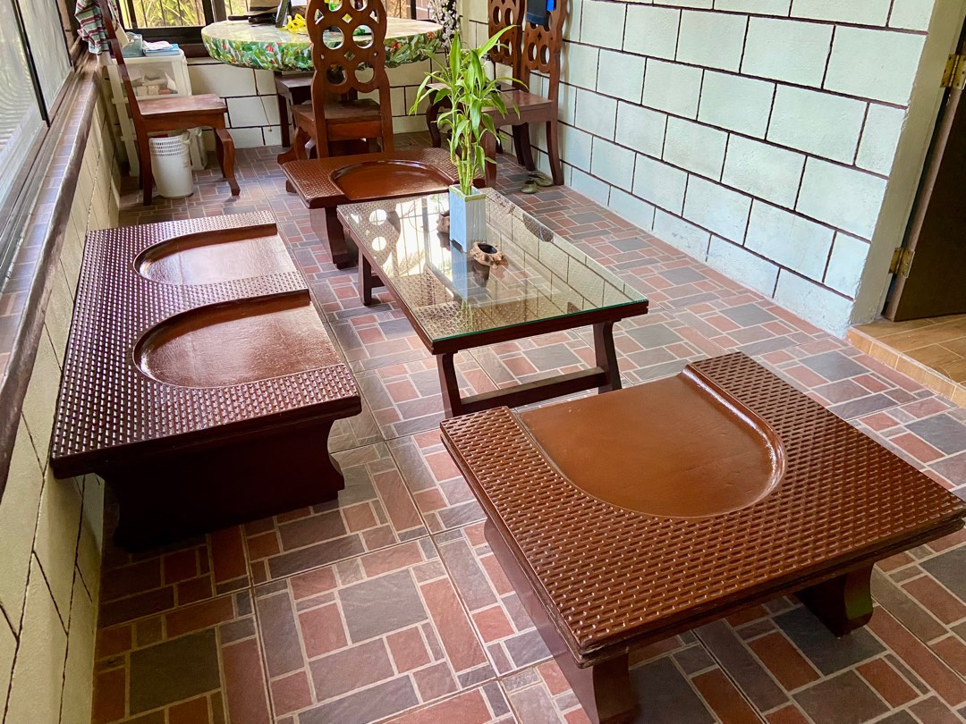 Narra Sala/Garden Set, Furniture & Home Living, Furniture, Tables ...