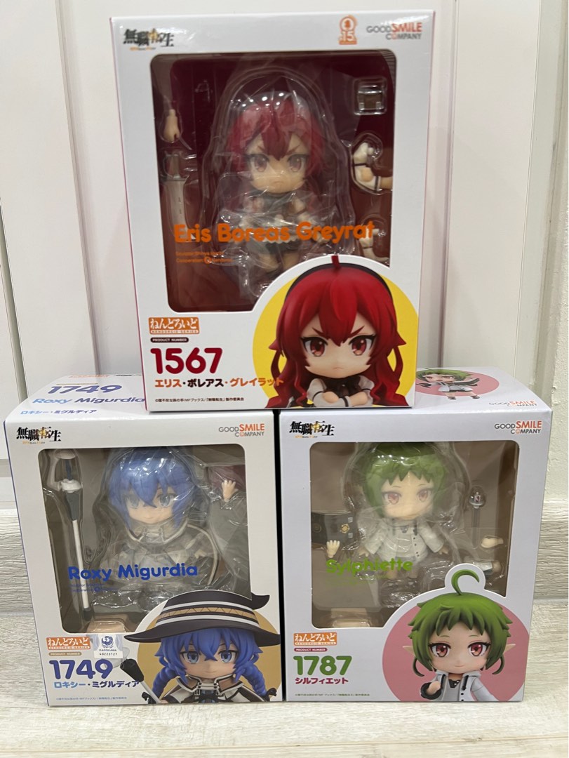 Nendoroid 1567 1749 1787 Eris Boreas Greyrat Roxy Migurdia Sylphiette ...