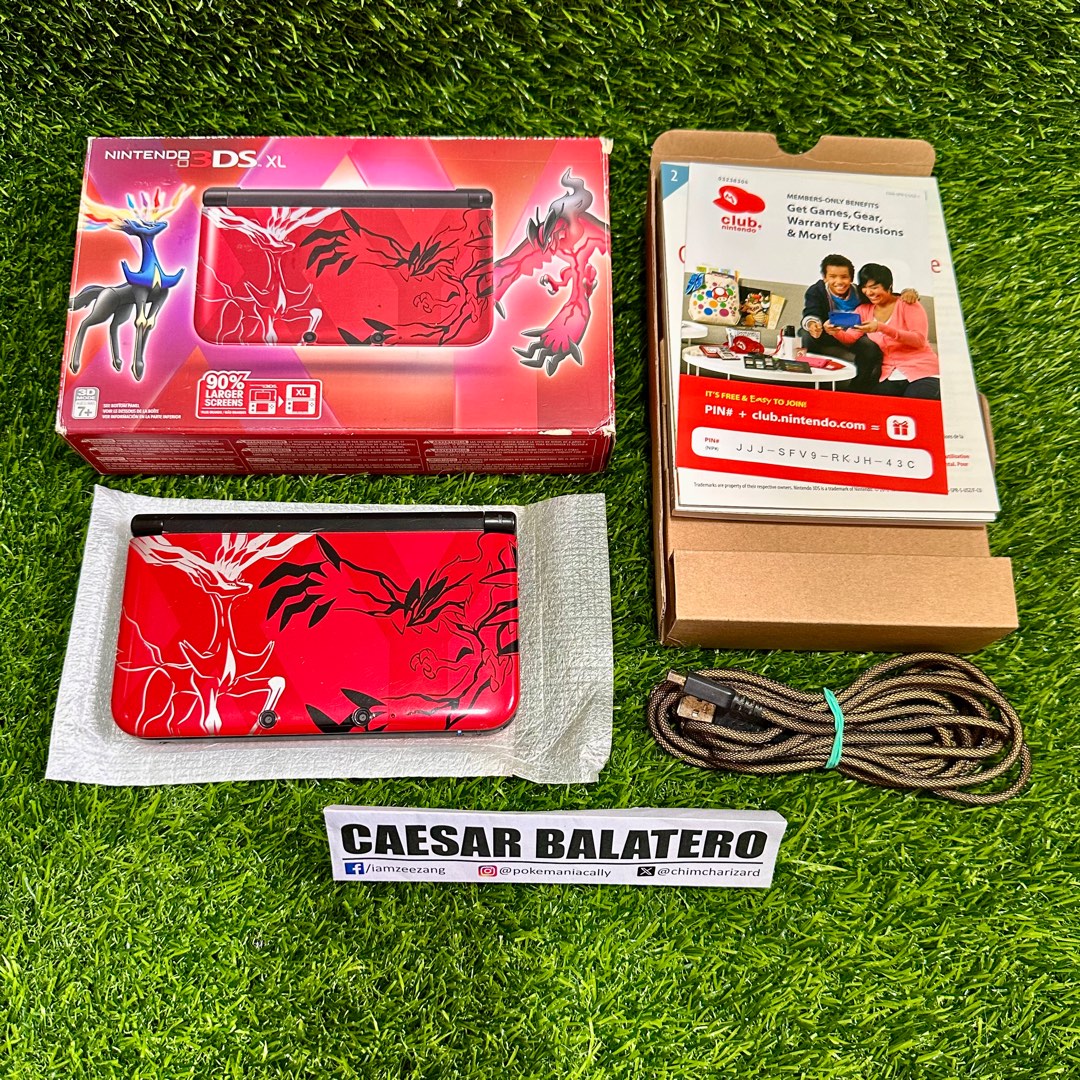 Nintendo 3DS XL Xerneas Yveltal Red Edition (Pokémon), Video Gaming, Video Game Consoles ...