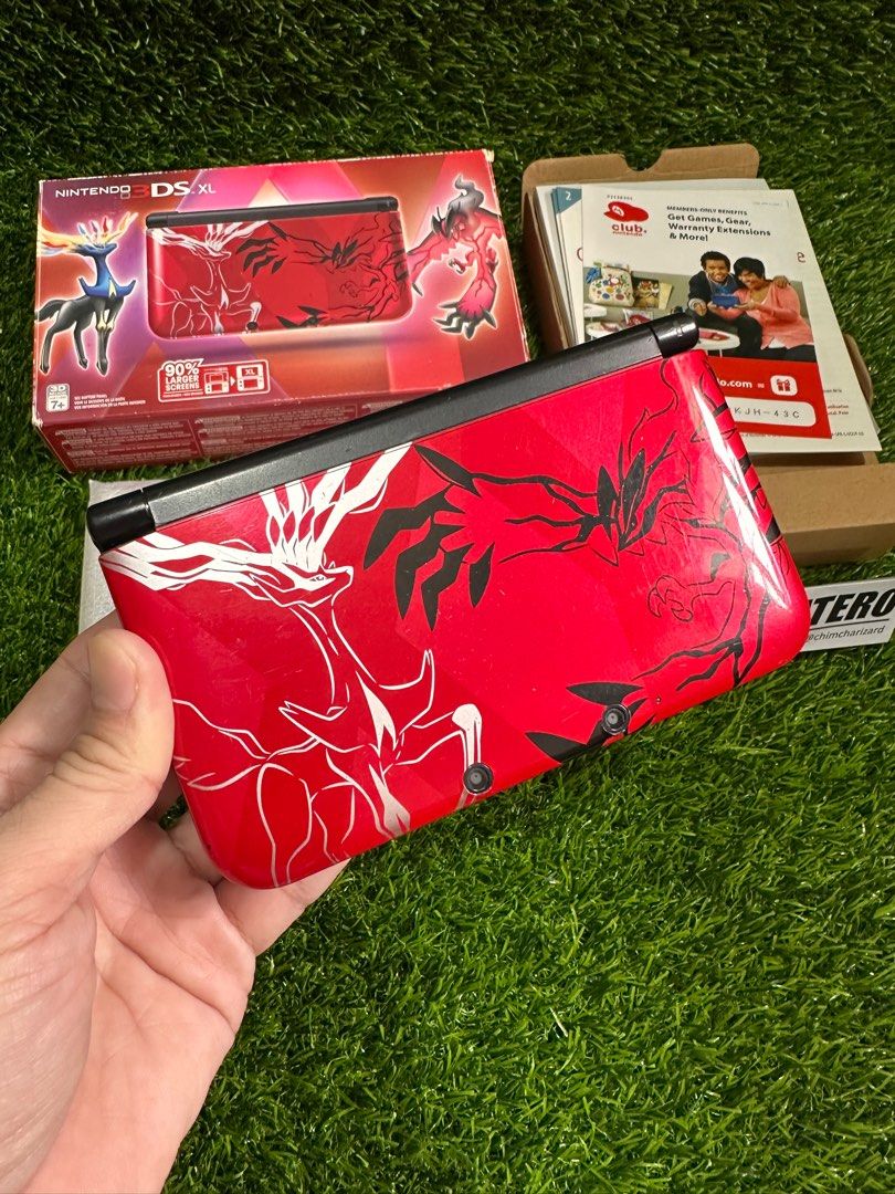 Nintendo 3DS XL Xerneas Yveltal Red Edition (Pokémon), Video Gaming, Video Game Consoles ...