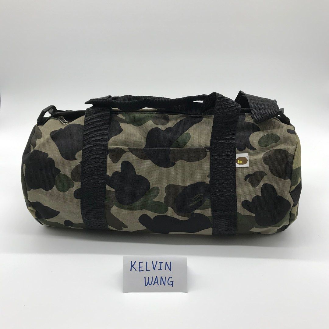 Original Bape Camo Duffle Bag, Men's Fashion, Bags, Sling Bags on Carousell
