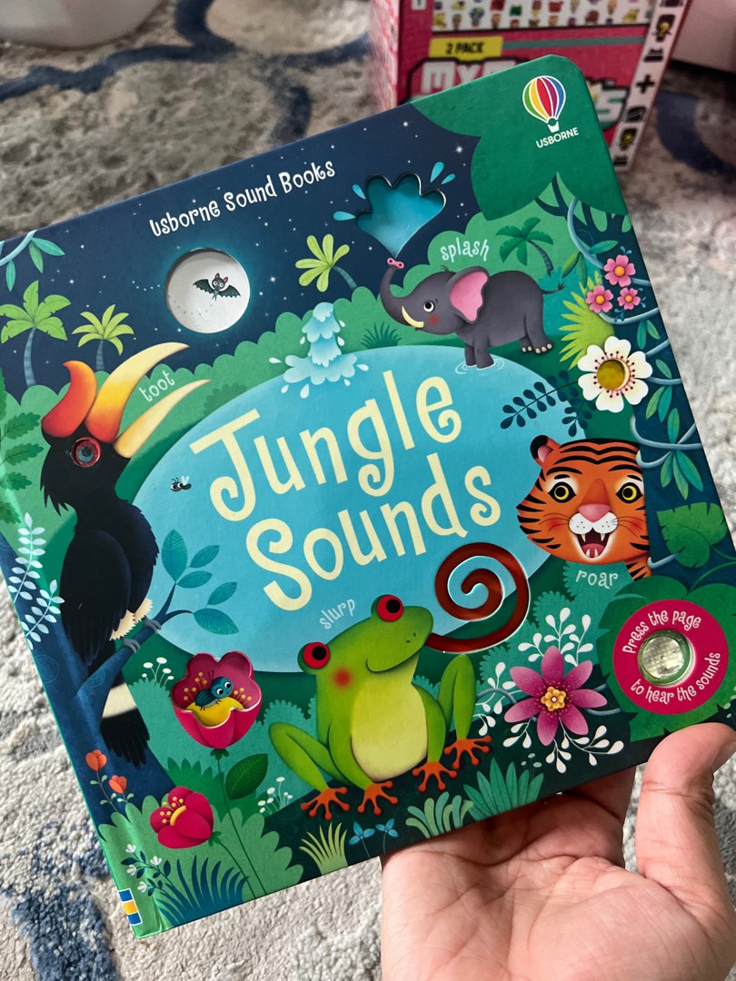 Original USBORNE JUNGLE SOUND, Hobbies & Toys, Books & Magazines ...