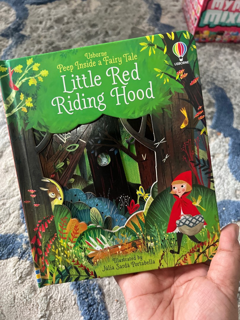 Original USBORNE LITTLE RED RIDING HOOD, Hobbies & Toys, Books ...
