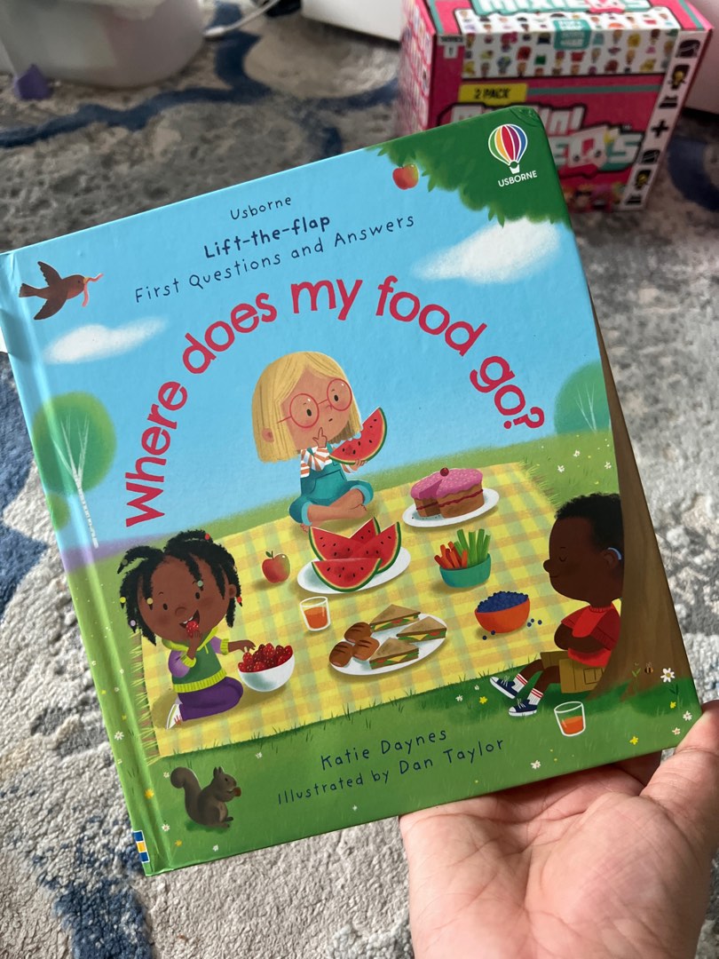 Original USBORNE WHERE DOES MY FOOD GO, Hobbies & Toys, Books ... Original USBORNE WHERE DOES MY FOOD GO, Hobbies & Toys, Books ...