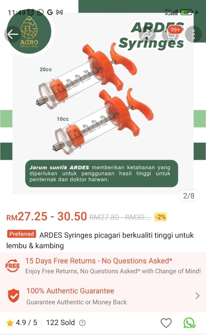 Picagari Haiwan / Veterinar, Pet Supplies, Homes & Other Pet ...