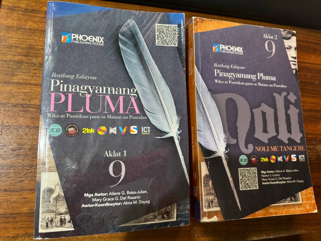 Pinagyamang Pluma 9 - Aklat 1 at 2 (2022), Hobbies & Toys, Books ...