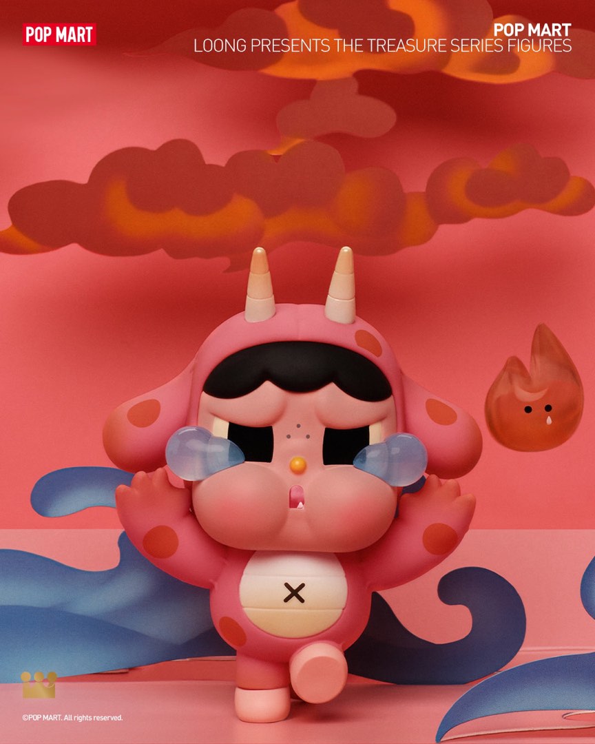 POP MART Loong Presents the Treasure Series Figures, Hobbies & Toys ...